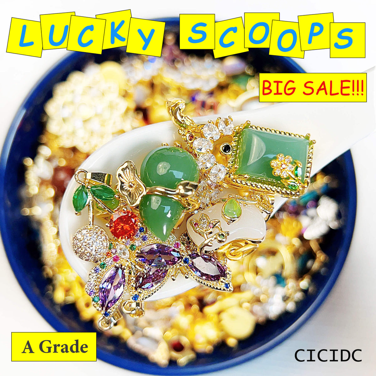 Pendants / Charms Lucky Scoops Big Sale + Lucky Free Gifts– CICIDC